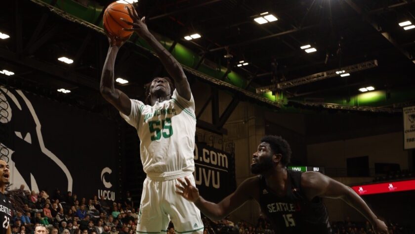 Seattle U ends UVU men’s hoops’ 11-game win streak | News, Sports, Jobs ...